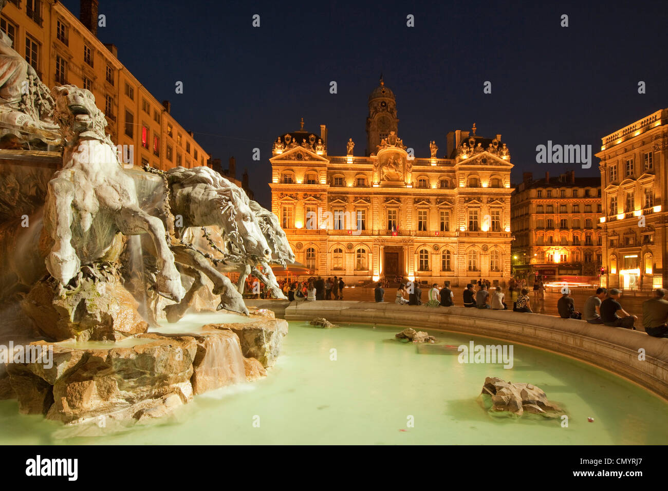 Place des terreaux lyon france Banque de photographies et d’images à ...