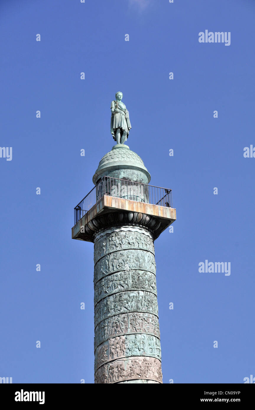 Statue Colonne Paris France Banque d'image et photos - Alamy