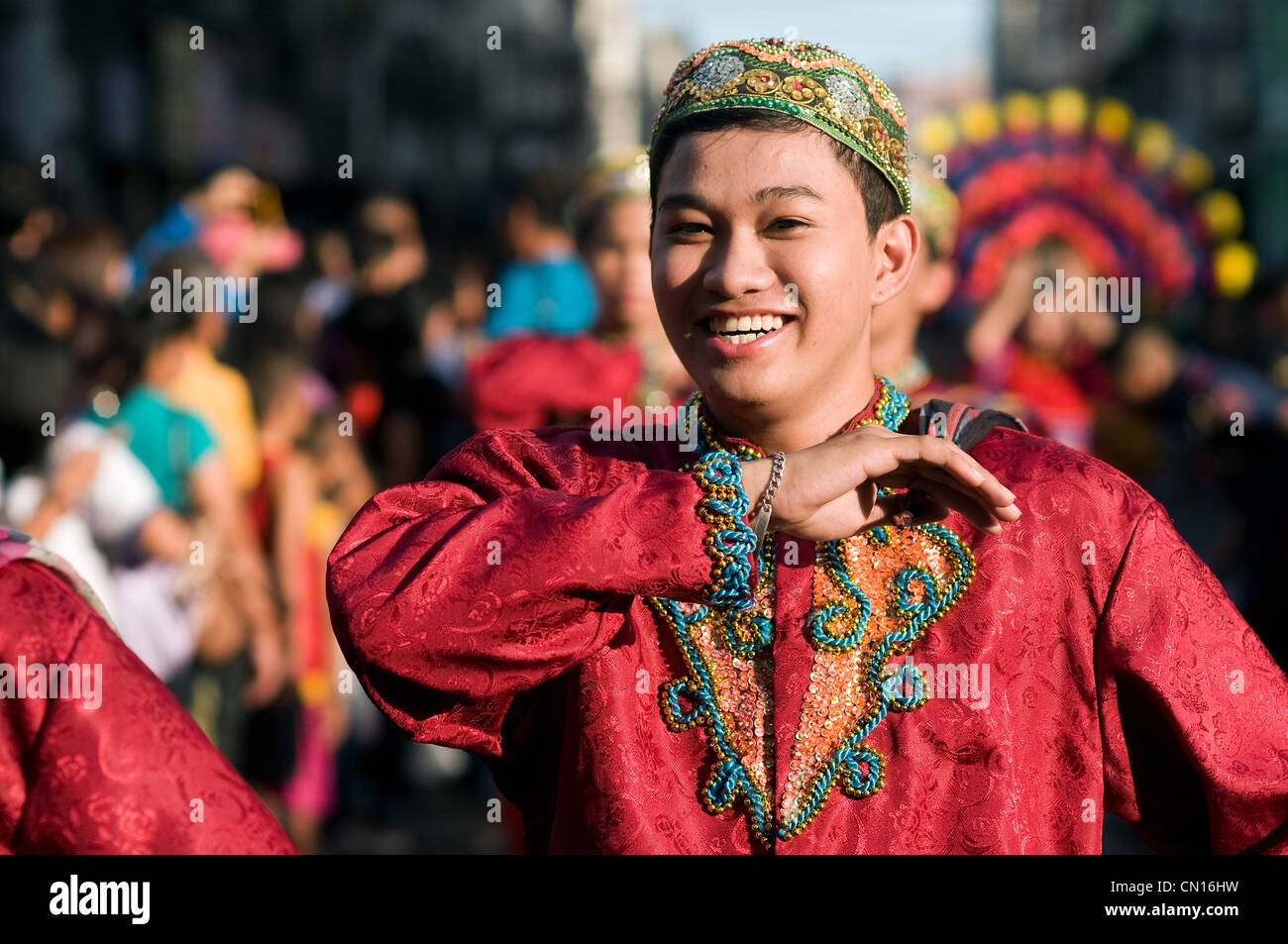 Pit senor parade, sinulog festival, Cebu, Philippines Photo Stock - Alamy