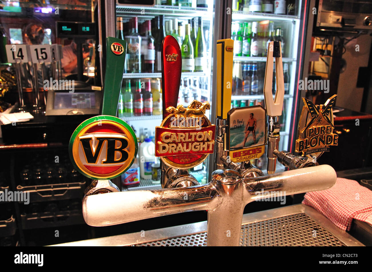 Australian beer taps Banque de photographies et d’images à haute ...