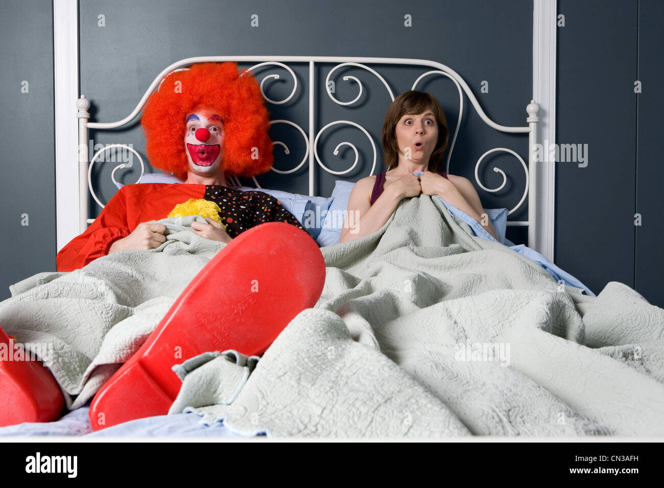 Phobie de clown Banque de photographies et d’images à haute résolution - Alamy