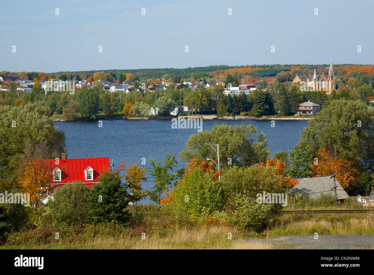 Lac megantic Banque de photographies et d’images à haute résolution - Alamy