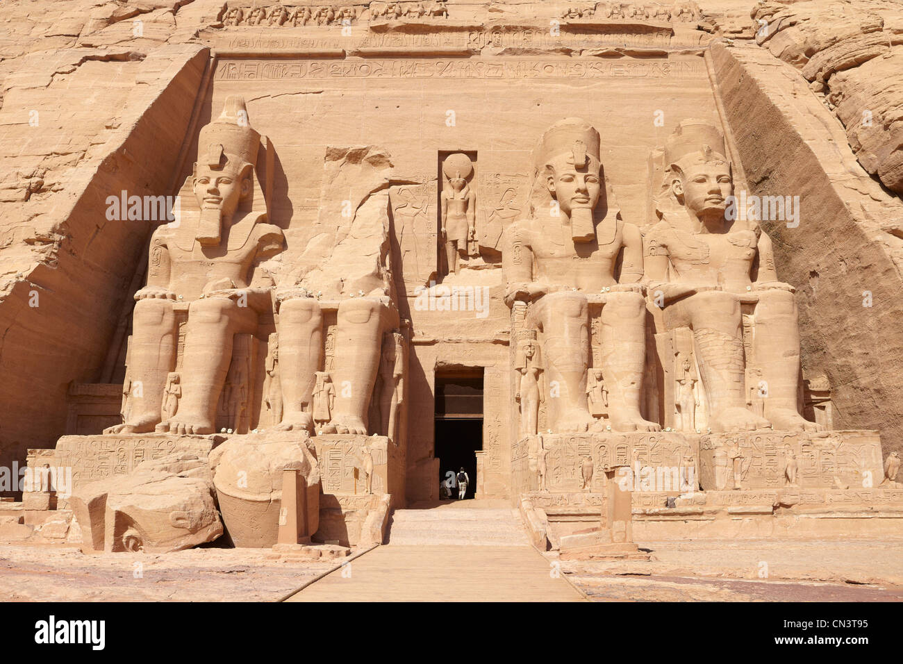 Abou Simbel, Temple de Ramsès II, Abou Simbel, Egypte Photo Stock - Alamy