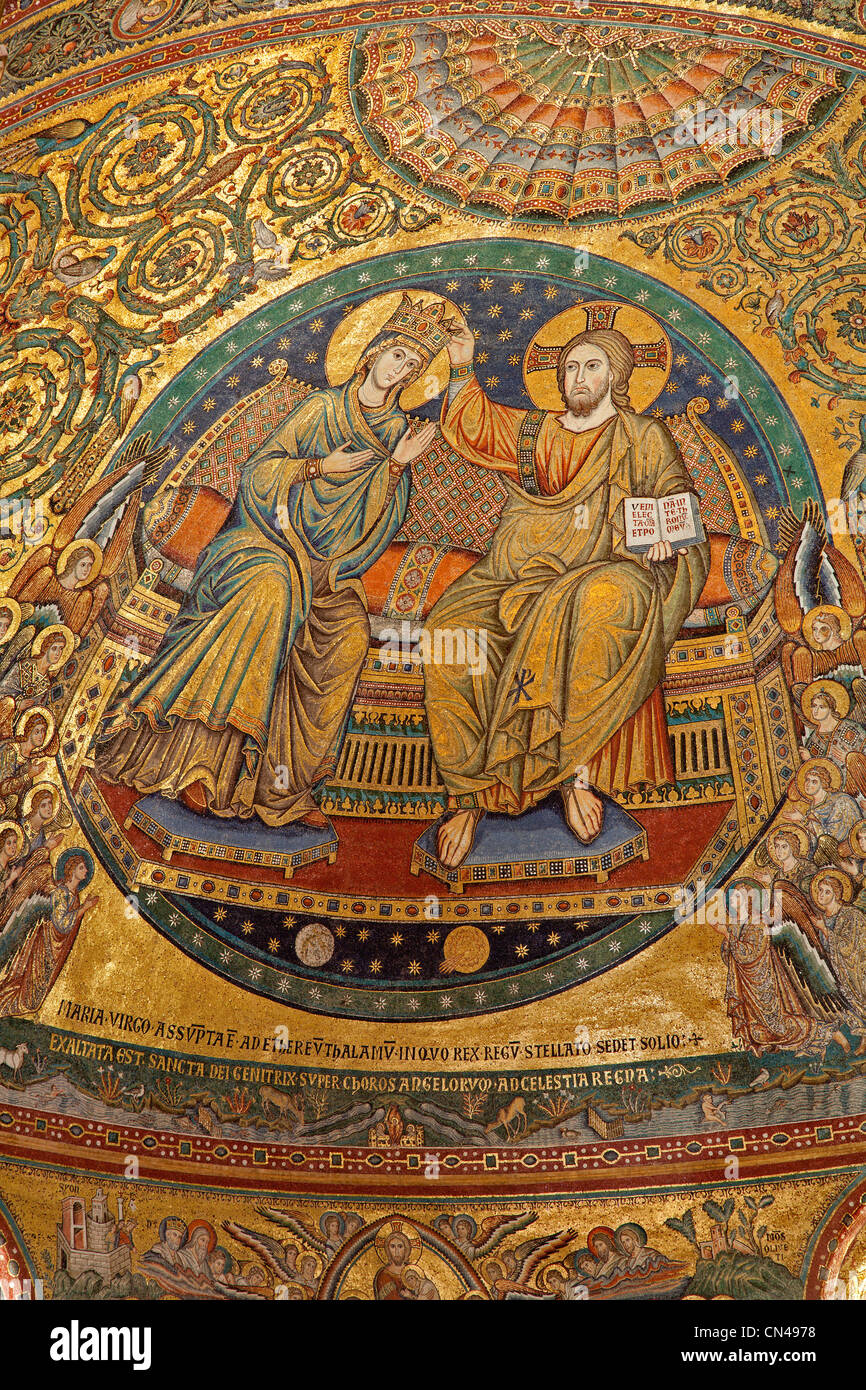 Santa maria maggiore mosaic Banque de photographies et d’images à haute ...