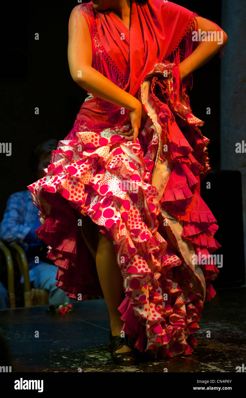 Andalousie danseuse de flamenco Banque de photographies et d’images à ...