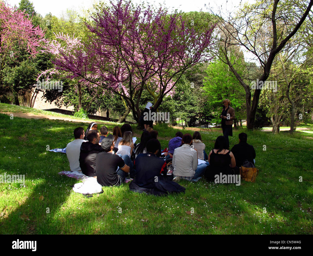 Borghese park Banque de photographies et d’images à haute résolution ...