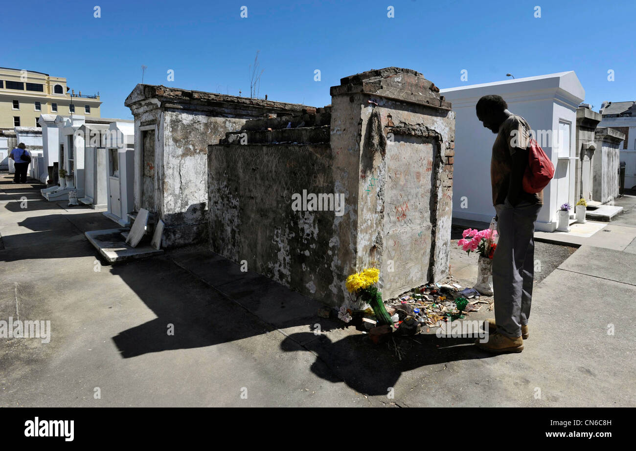 Cimetière St Louis # 1 à la Nouvelle-Orléans, Louisiane, Etats-Unis ...