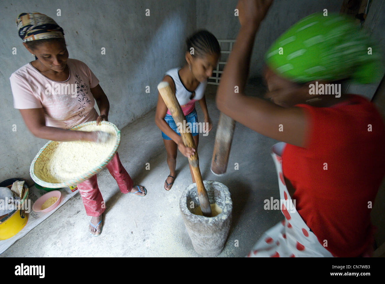 Femmes cap vert afrique Banque de photographies et d’images à haute ...