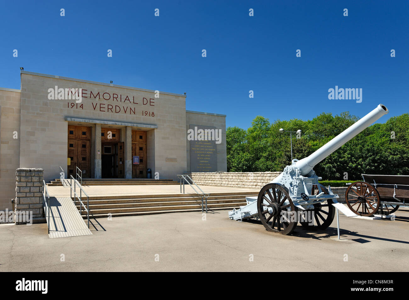 La France, la Meuse, Fleury devant Douaumont, Mémorial de Verdun ...