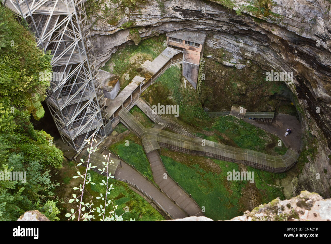 France, Lot, Padirac, gouffre de Padirac, le bien Photo Stock - Alamy