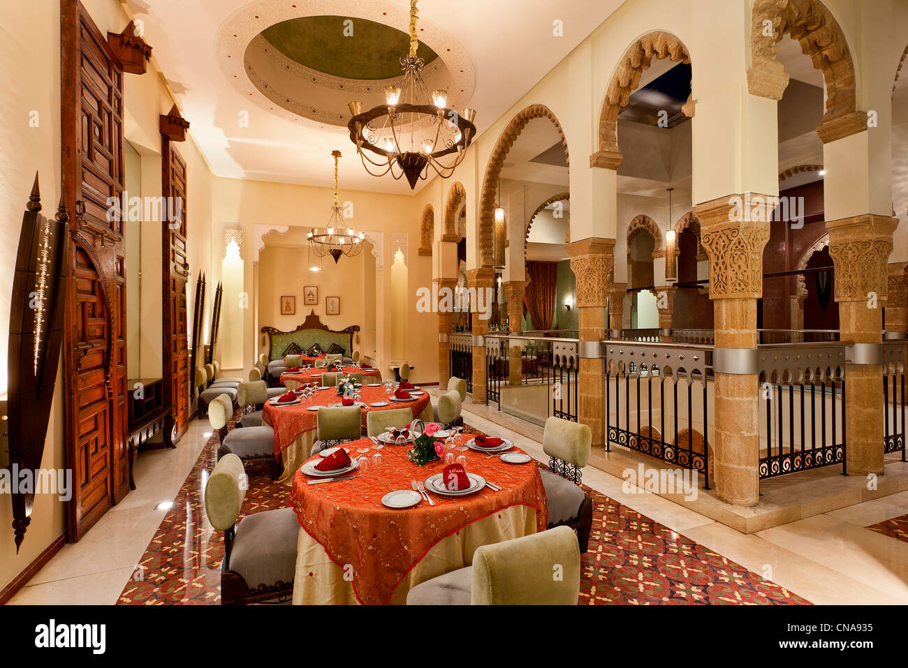 Morocco restaurant Banque de photographies et d’images à haute ...