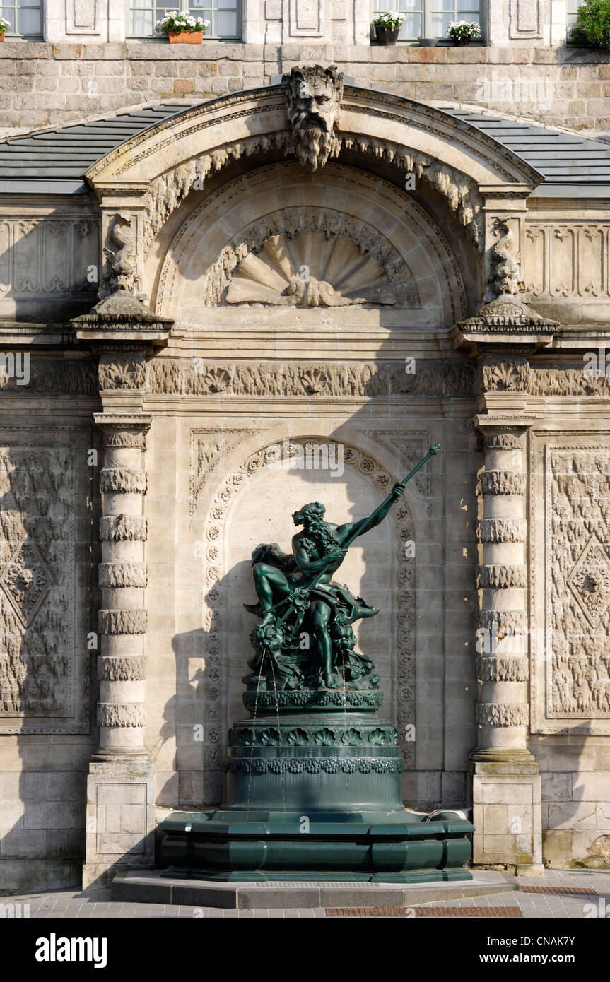 Fontaine france fontaine de neptune Banque de photographies et d’images ...