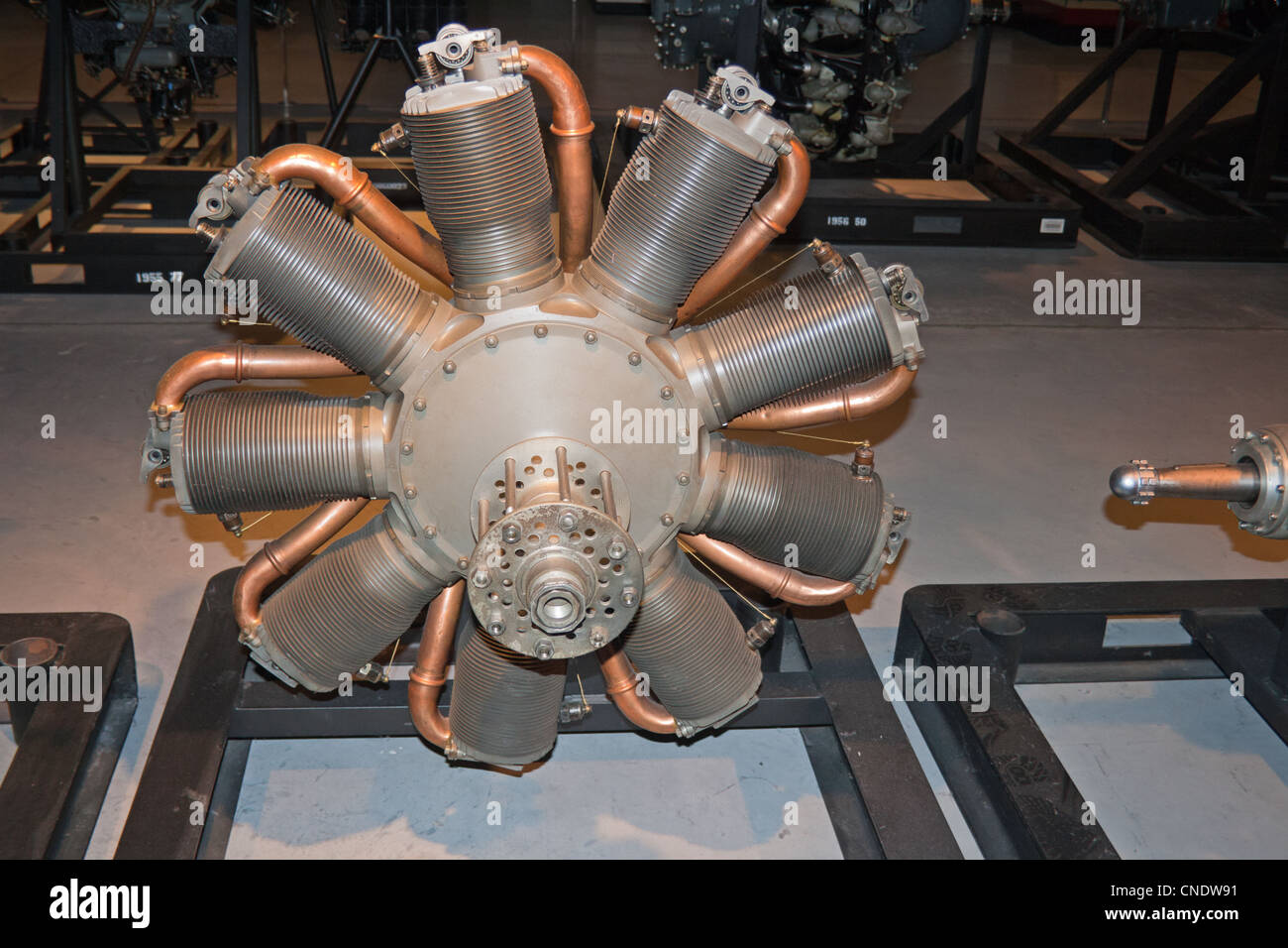 Old radial engine Banque de photographies et d’images à haute ...