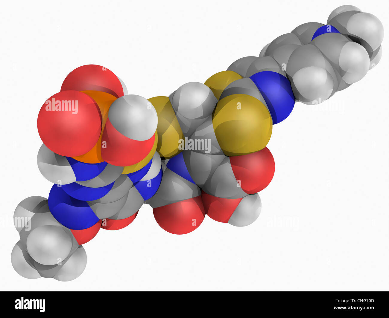 Ceftaroline molecular Banque de photographies et d’images à haute ...