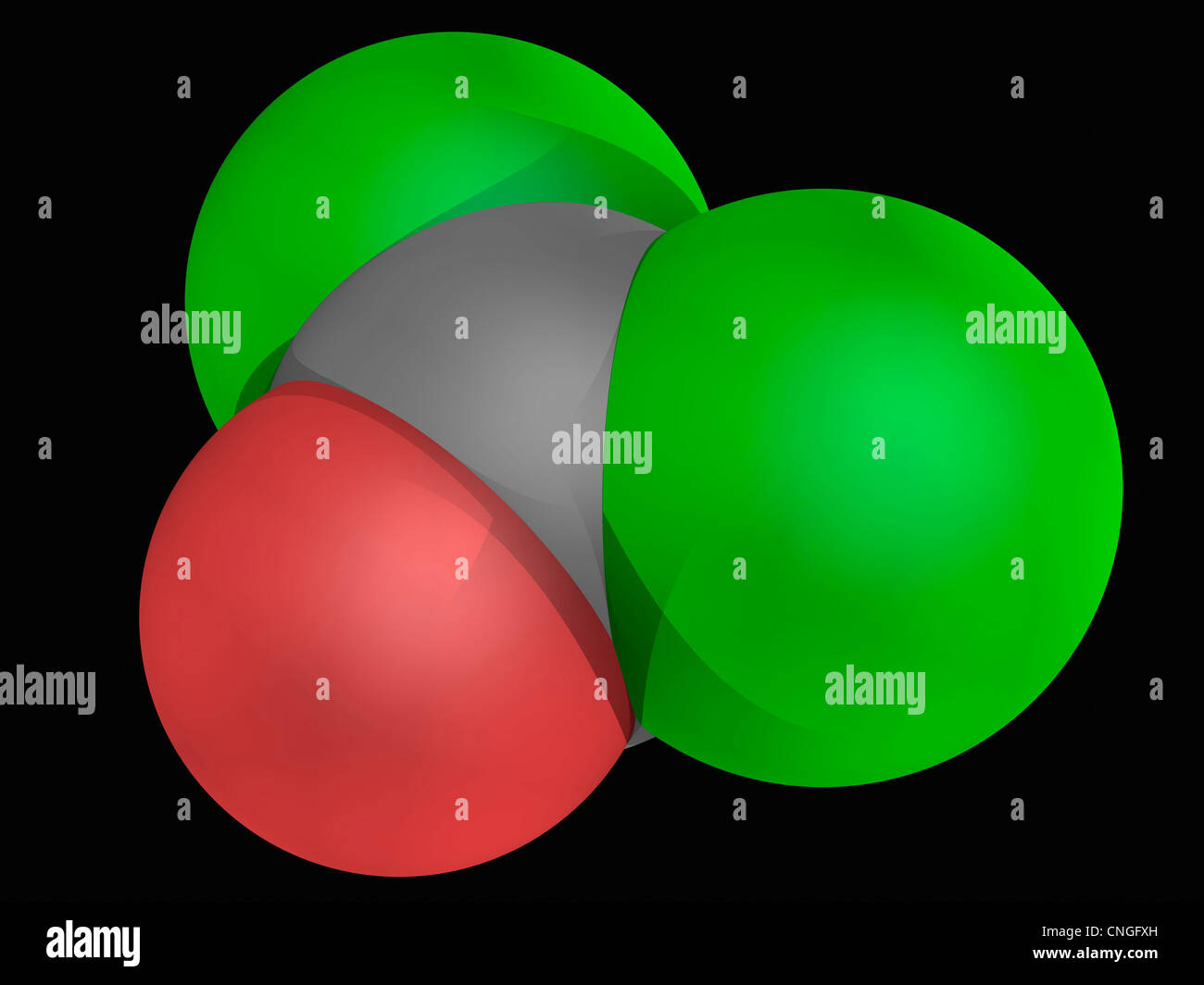 Phosgene molecular Banque de photographies et d’images à haute ...