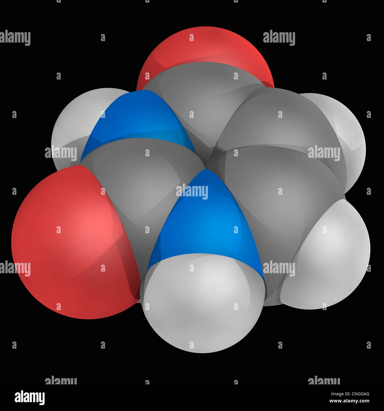 Uracil nucleobase molecule Banque de photographies et d’images à haute ...