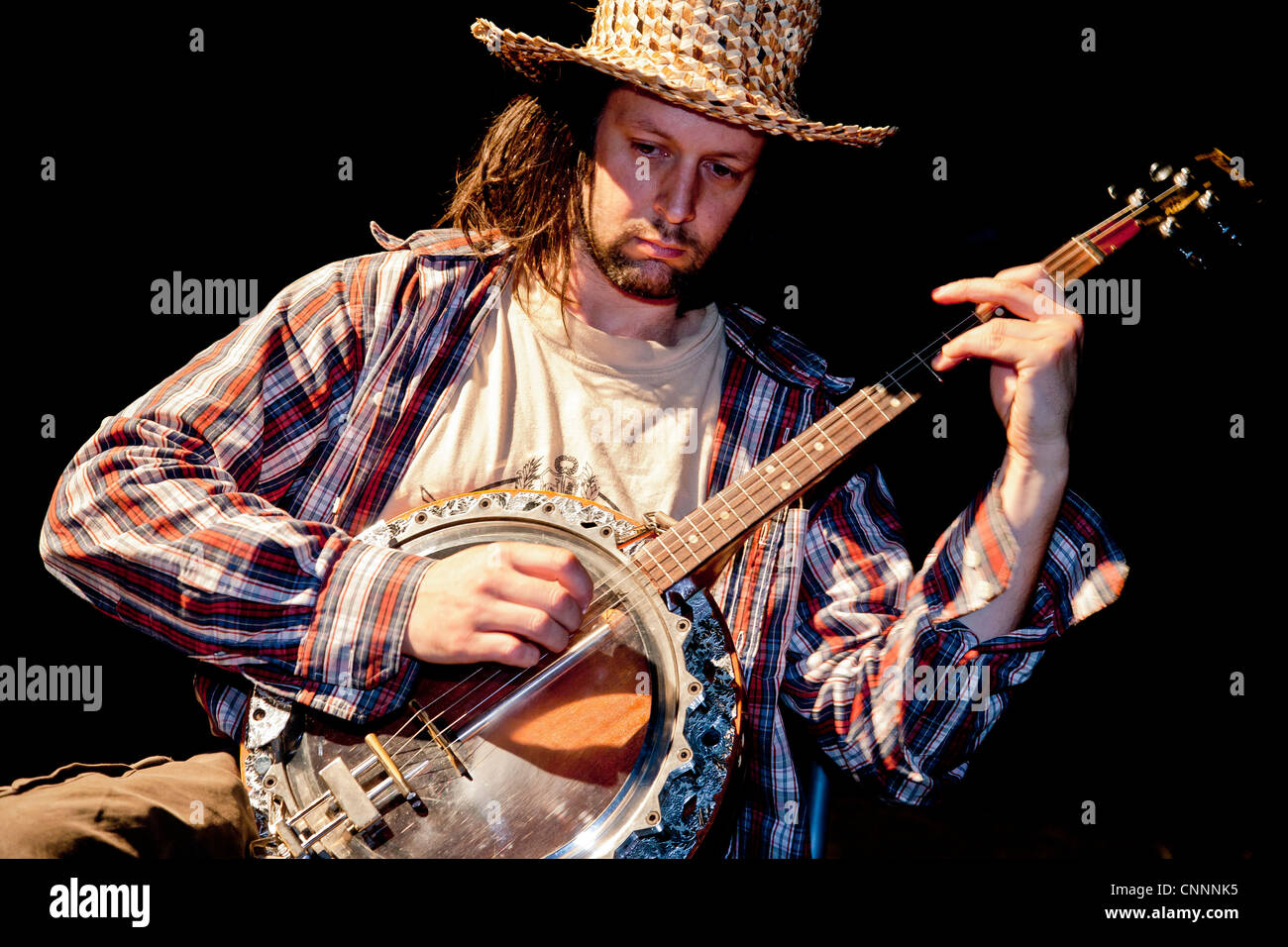 Banjo musique irlandaise Banque de photographies et d’images à haute ...