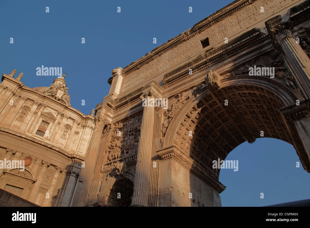 Arc de triomphe septime sévère Banque de photographies et d’images à ...