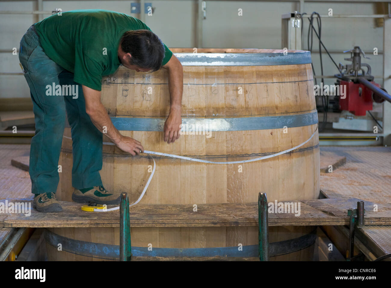 Des mesures d'une cooper le fourreau. Depuis 1838, la tonnellerie ...