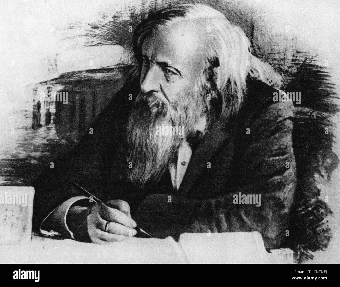 Mendeleev, Dmitri Ivanovich, 8.2.1834 - 2.2.1907, chimiste russe ...