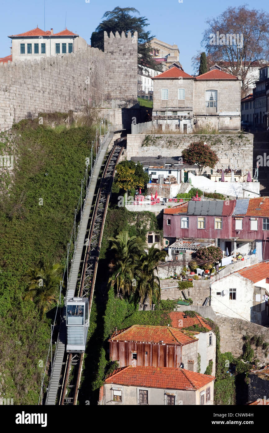 Funicular dos guindais oporto porto Banque de photographies et d’images ...