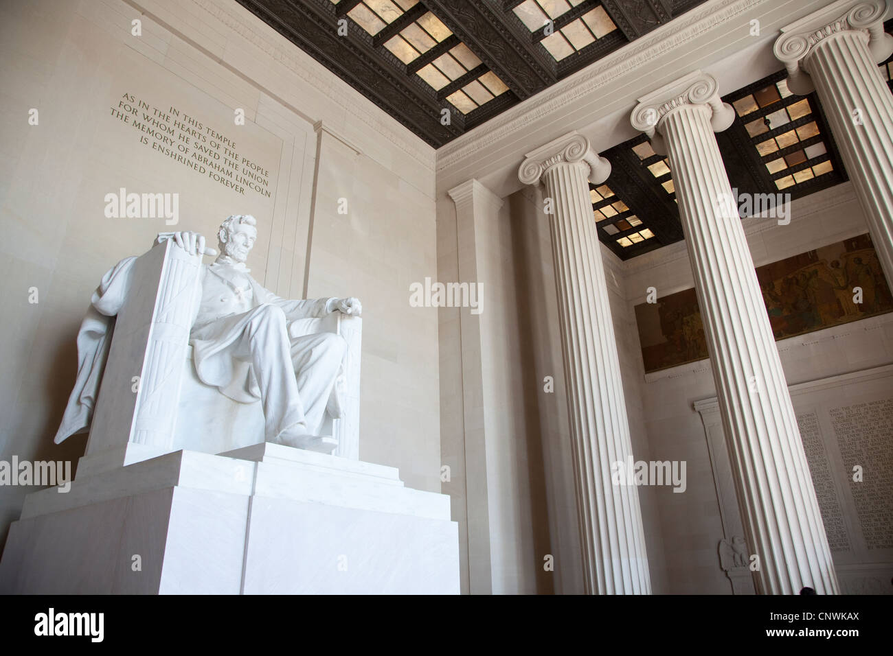 Inscription lincoln memorial Banque de photographies et d’images à ...