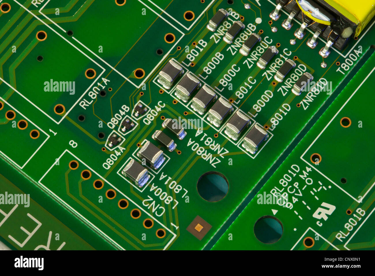 Smt smd populated pcbs used in pbx telephone exchange systems Banque de photographies et d ...