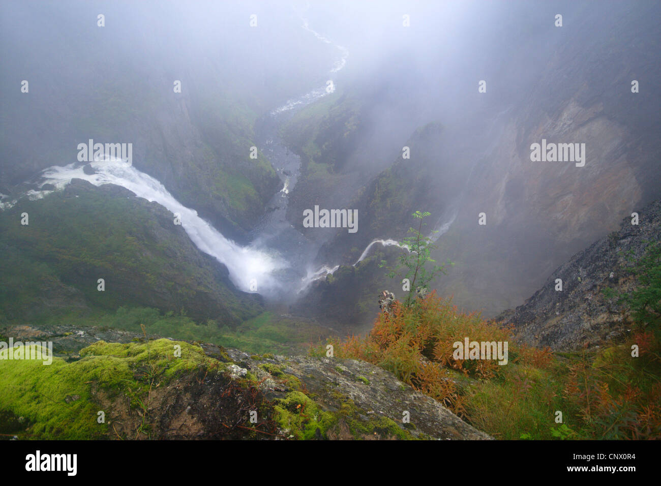 Cascade de voringfoss Banque de photographies et d’images à haute ...