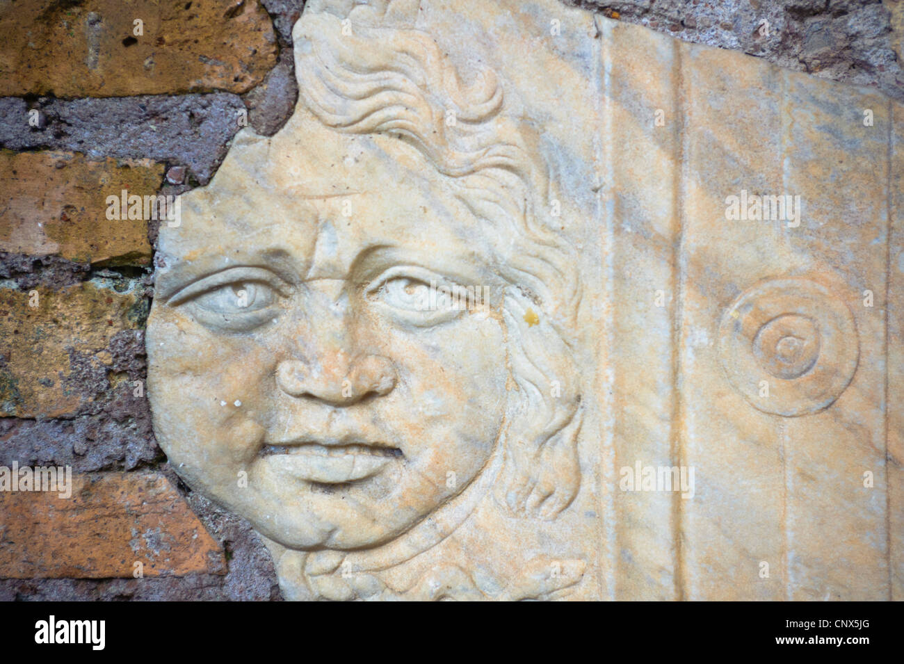 Murale en marbre ostia antica Banque de photographies et d’images à ...