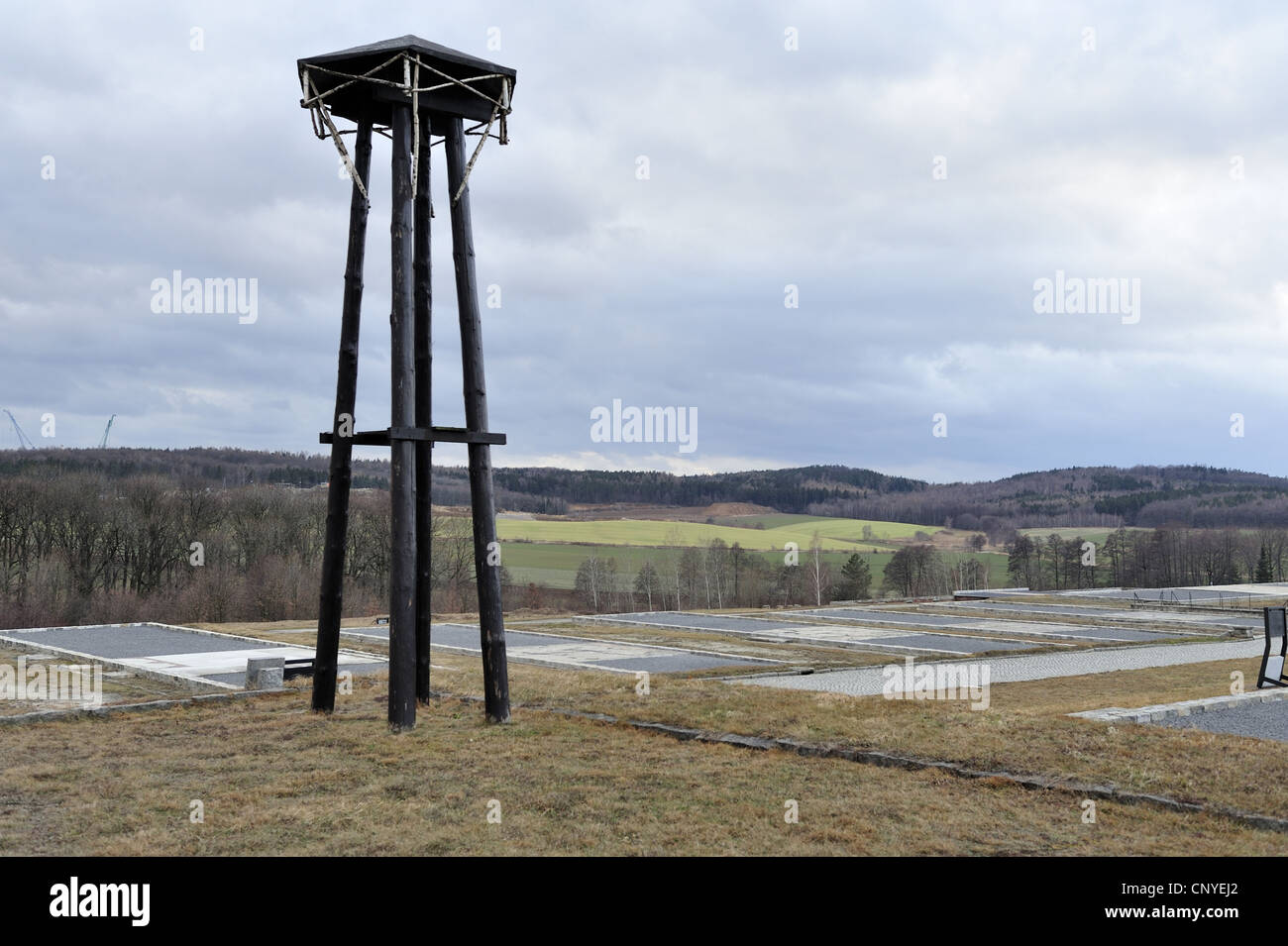Camp allemand nazi de concentration, d'extermination en Pologne occupée ...