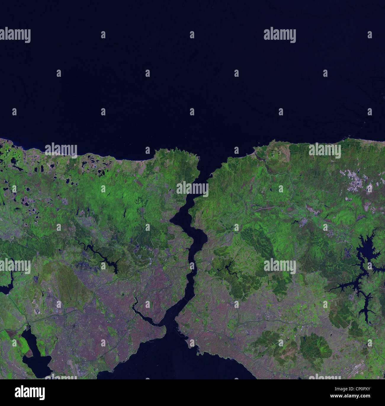 Turkey satellite image Banque de photographies et d’images à haute ...