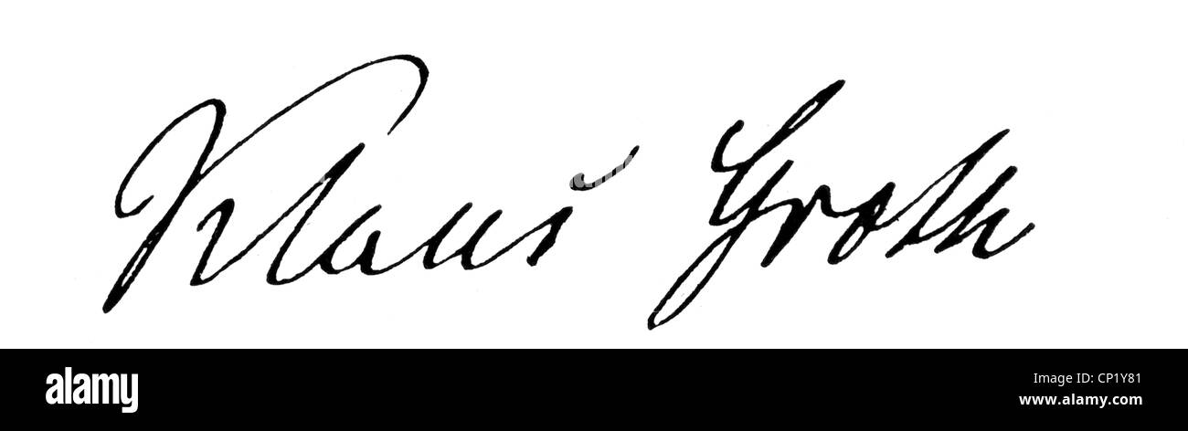 German signature Banque de photographies et d’images à haute résolution ...