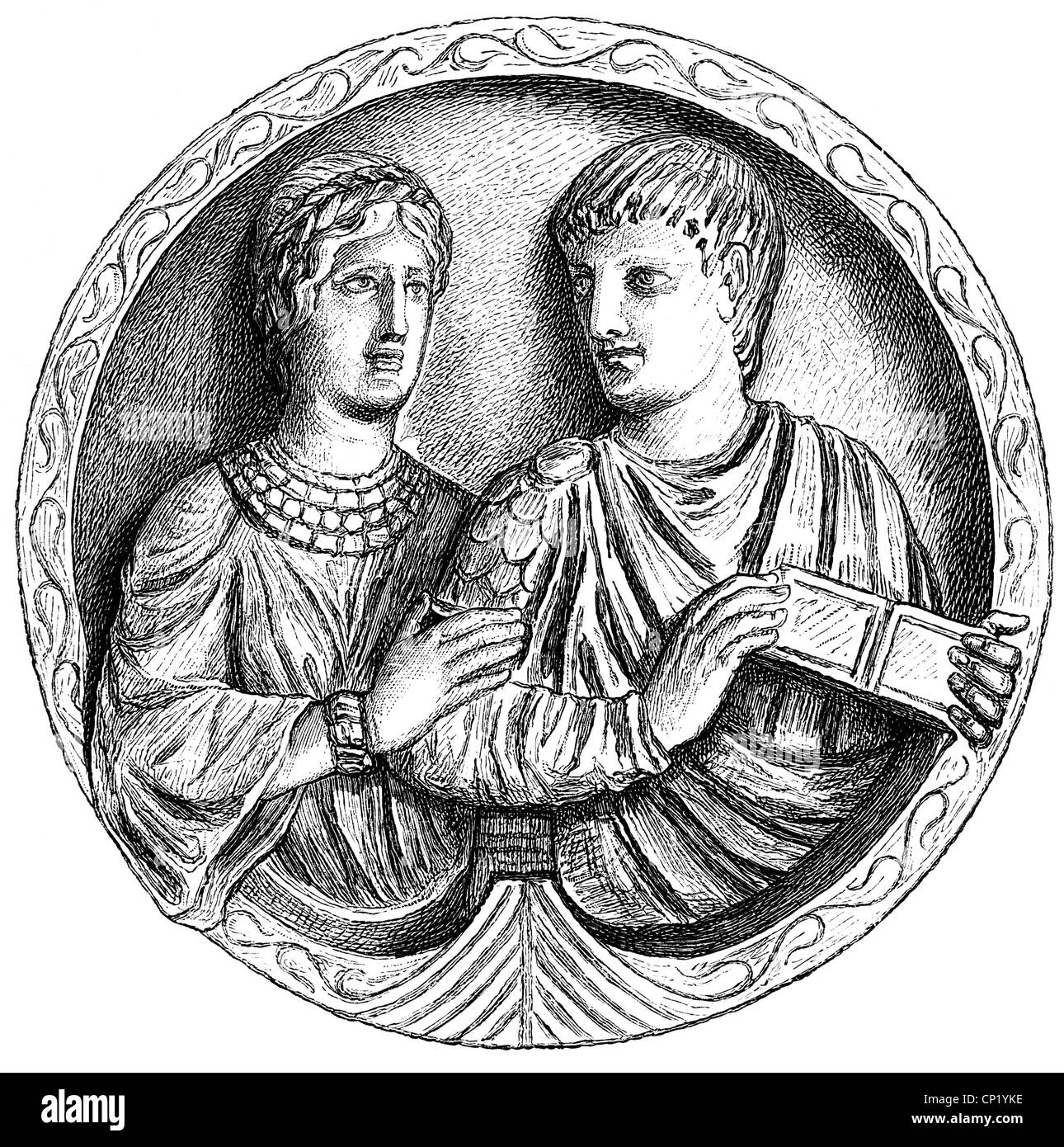 Flavius stilicho Banque d'images noir et blanc - Alamy