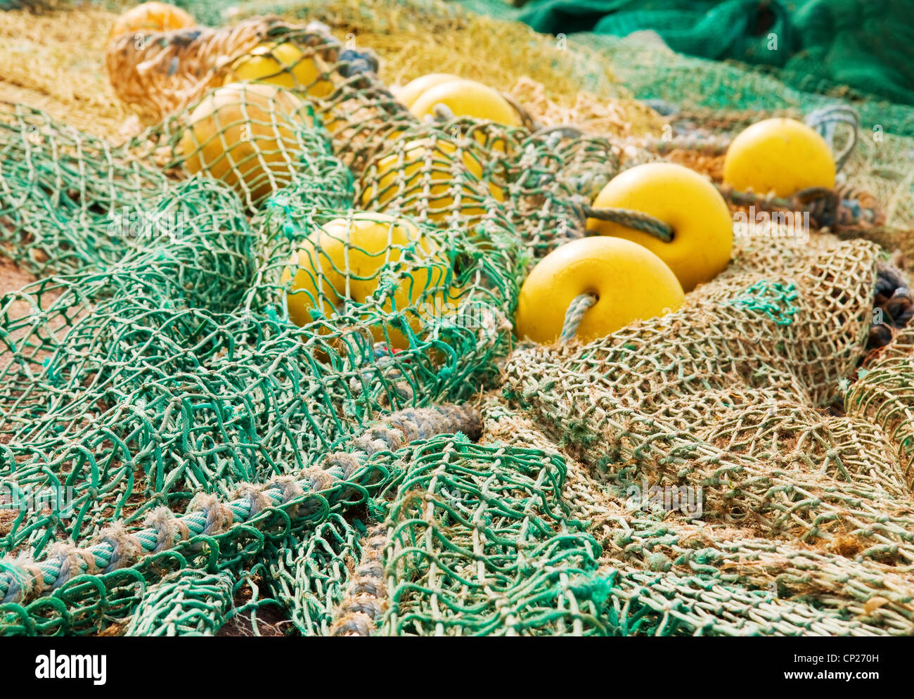 Flotteurs de la mer jaune Banque de photographies et d’images à haute ...