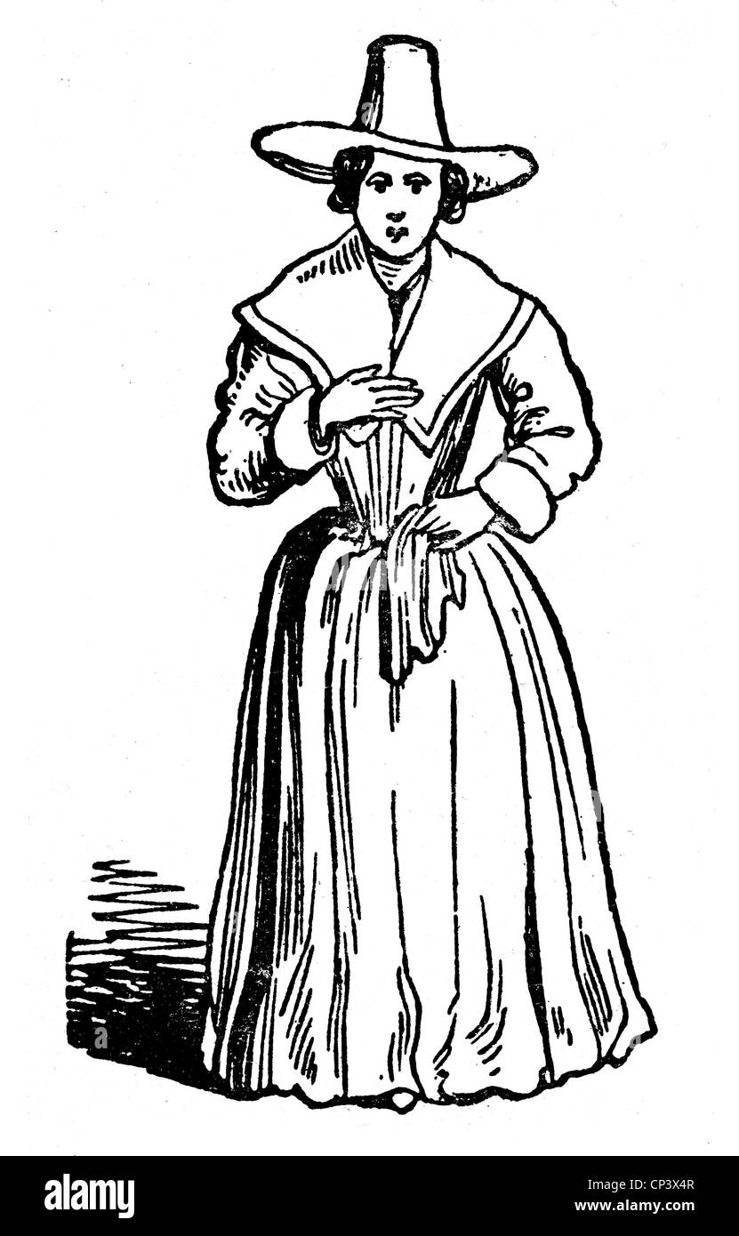 Femme puritaine Banque de photographies et d’images à haute résolution ...