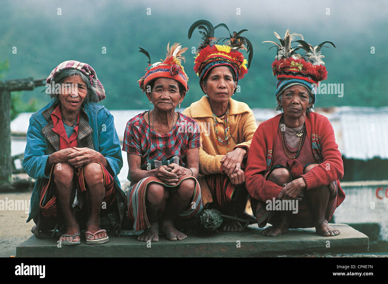 Philippines - L'île de Luzon. Les femmes des minorités ethniques Ifugao Photo Stock - Alamy