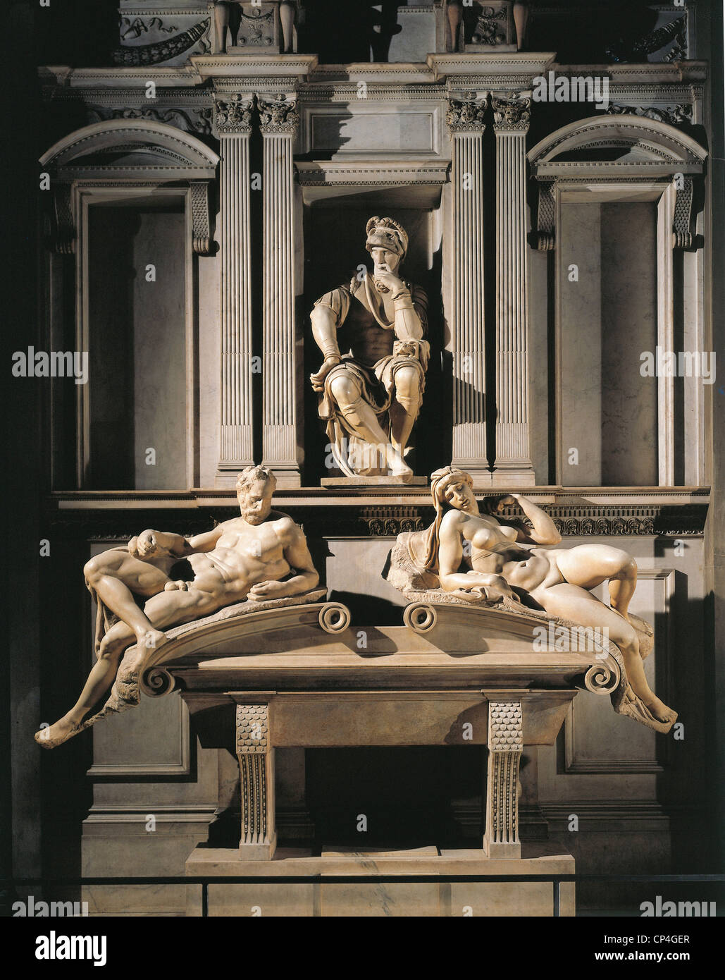 Florence Church San Lorenzo Medici Chapels Banque d'image et photos - Alamy