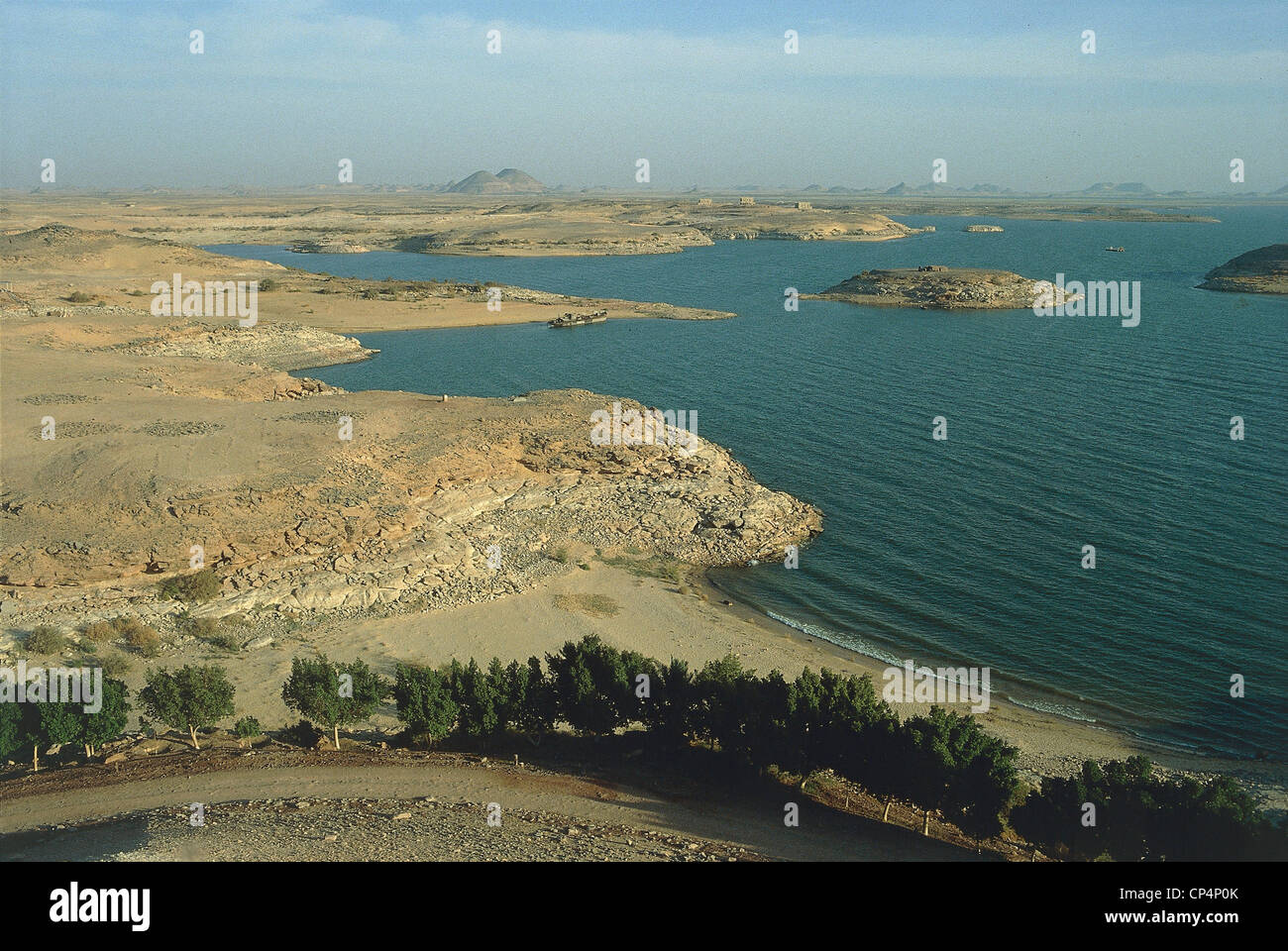 Egypte - Abou Simbel - Plus grand lac Nasser Photo Stock - Alamy