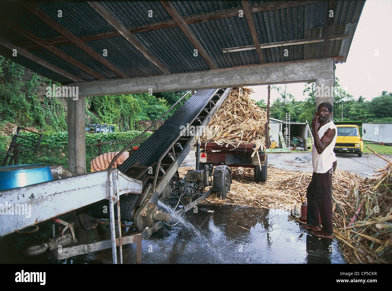 Distillerie de rhum macoucherie Banque de photographies et d’images à ...
