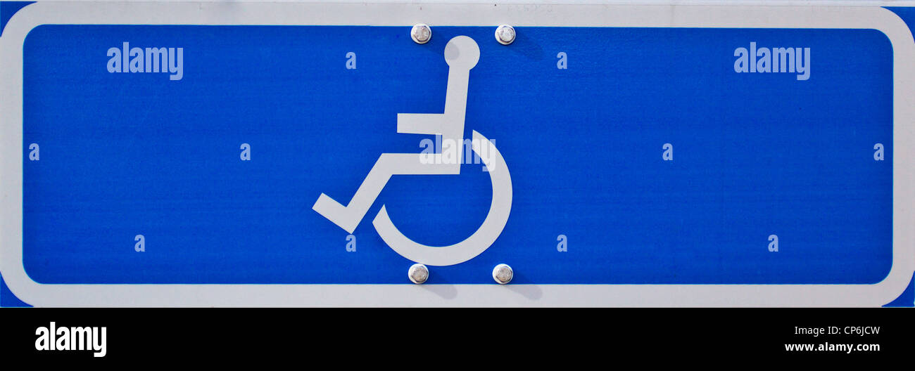 Handicap sign Banque de photographies et d’images à haute résolution ...