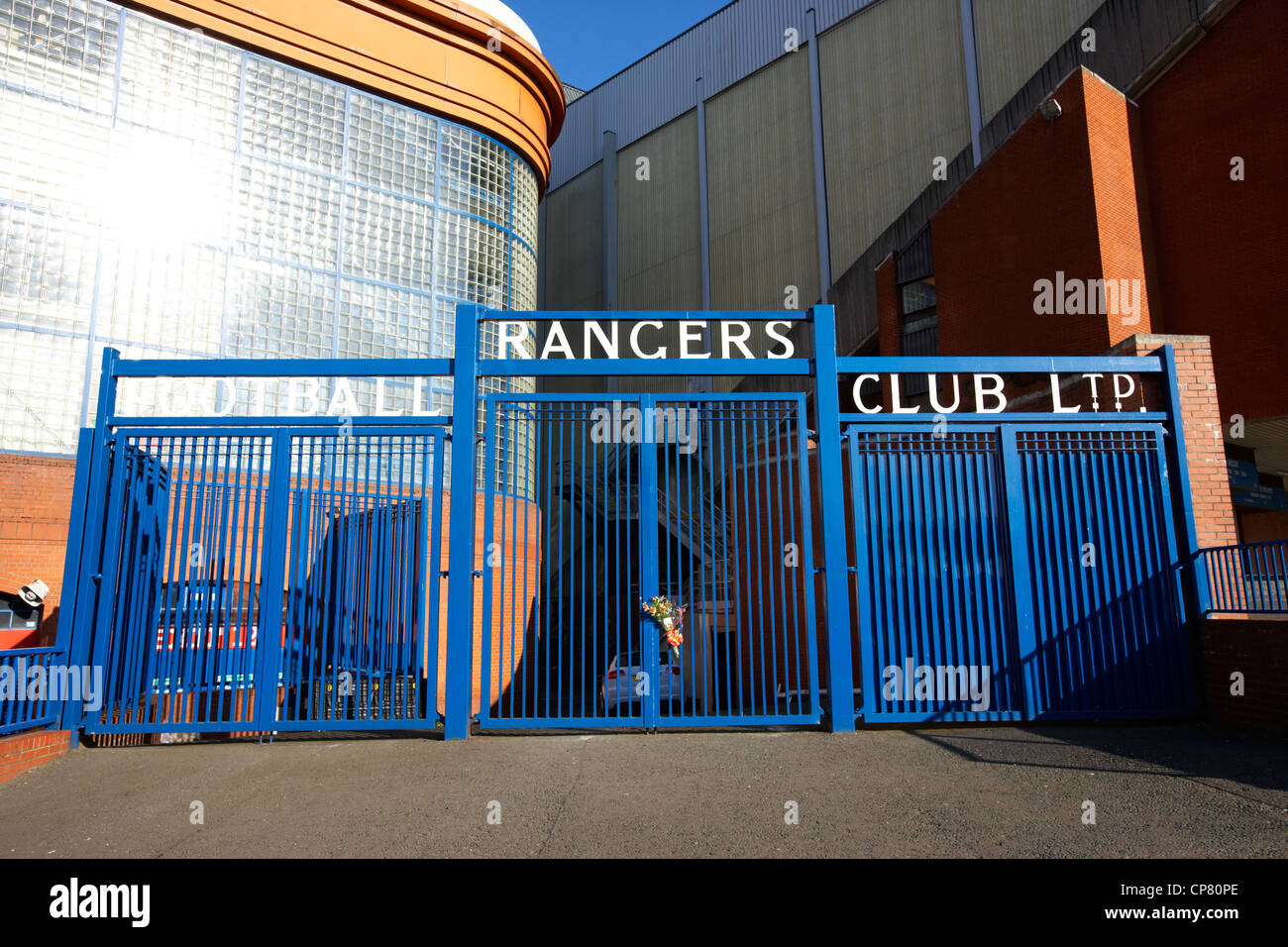 Stade ibrox domicile des rangers de glasgow Banque de photographies et ...