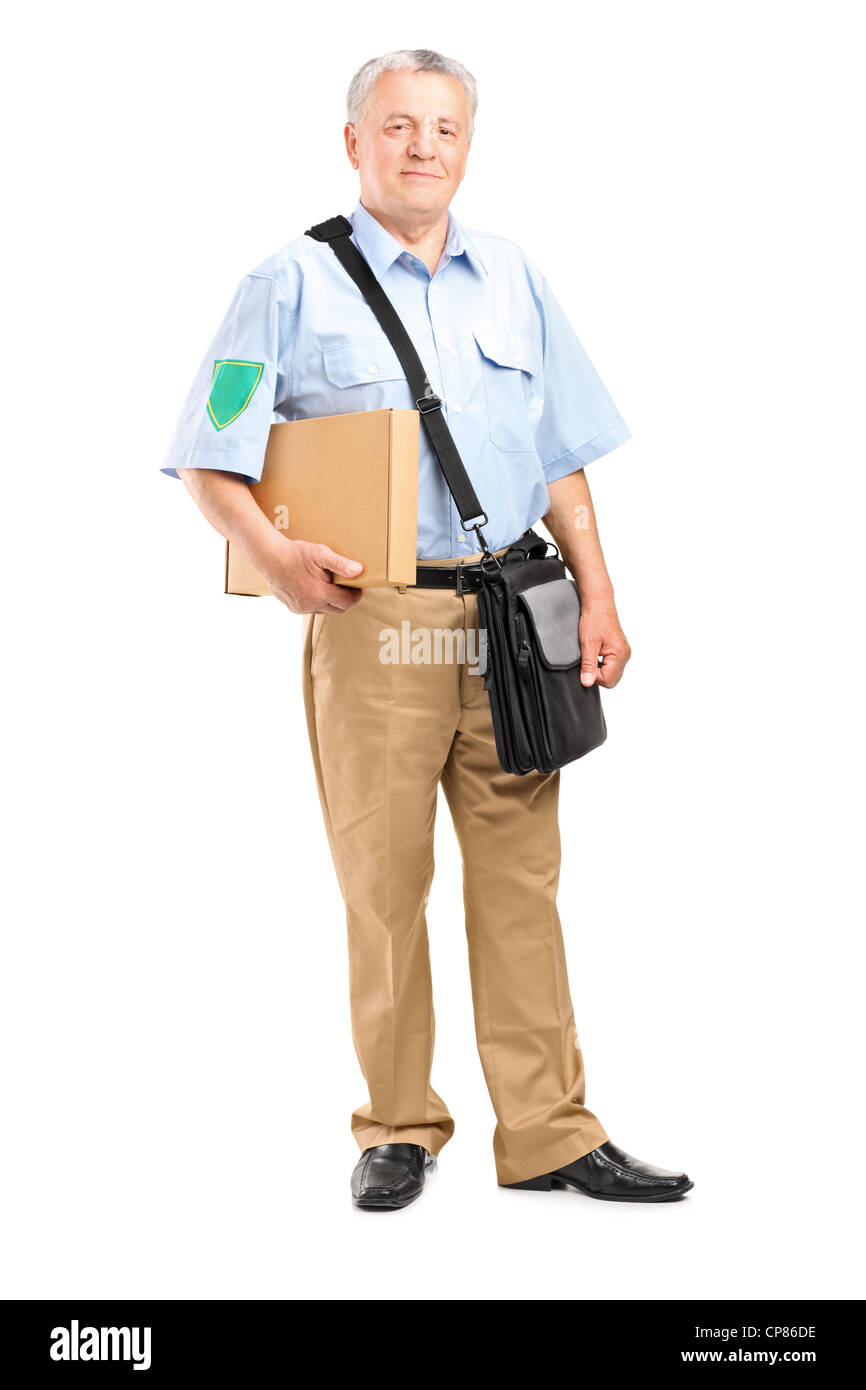 Uniforme facteur Banque d'images détourées - Alamy