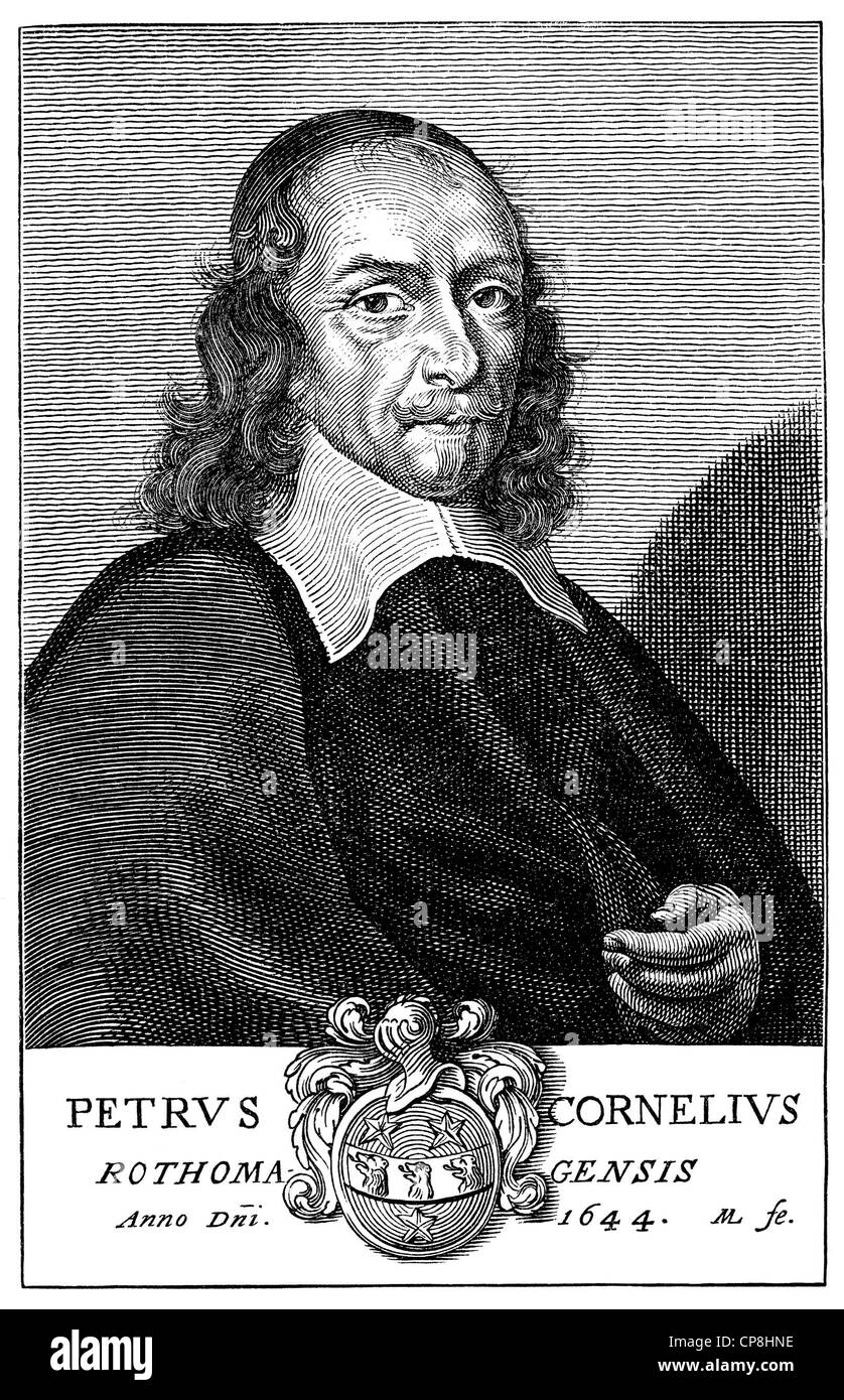 Portrait de pierre corneille Banque d'images noir et blanc - Alamy