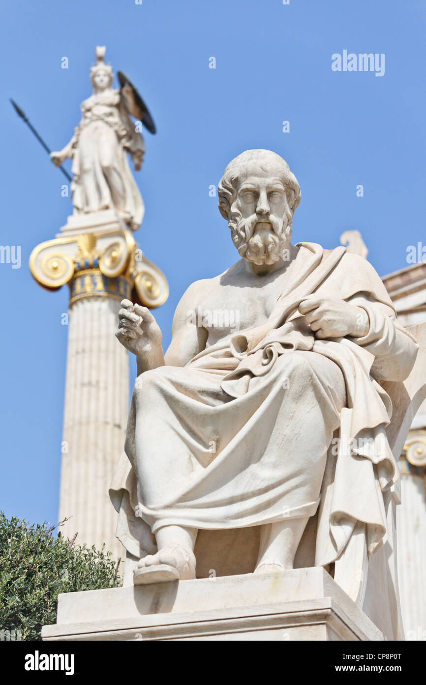 Philosophe antique grec Platon Photo Stock - Alamy