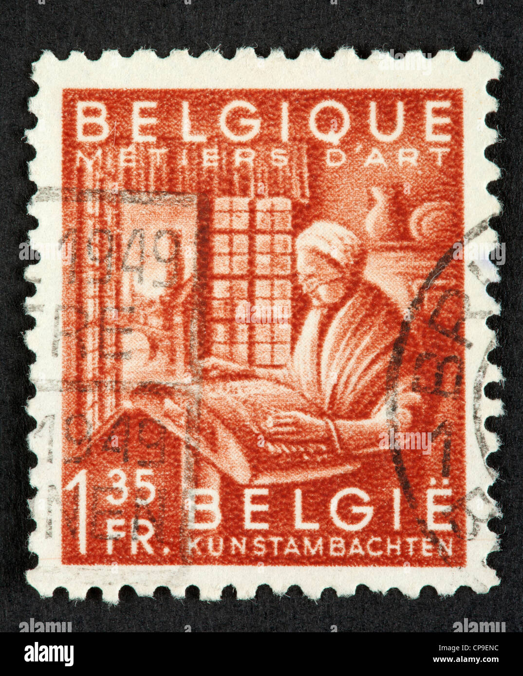 Timbre poste belgique timbres belges collecte collection passe temps ...