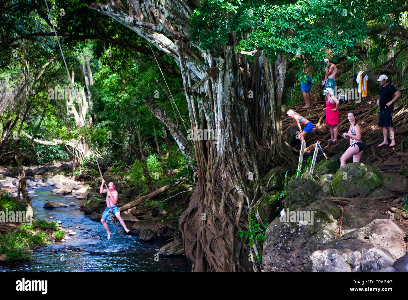 Kipu falls Banque de photographies et d’images à haute résolution - Alamy