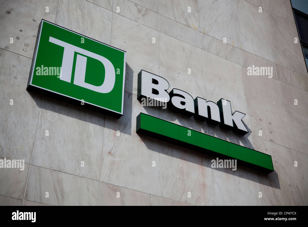 Td bank logo Banque de photographies et d’images à haute résolution - Alamy