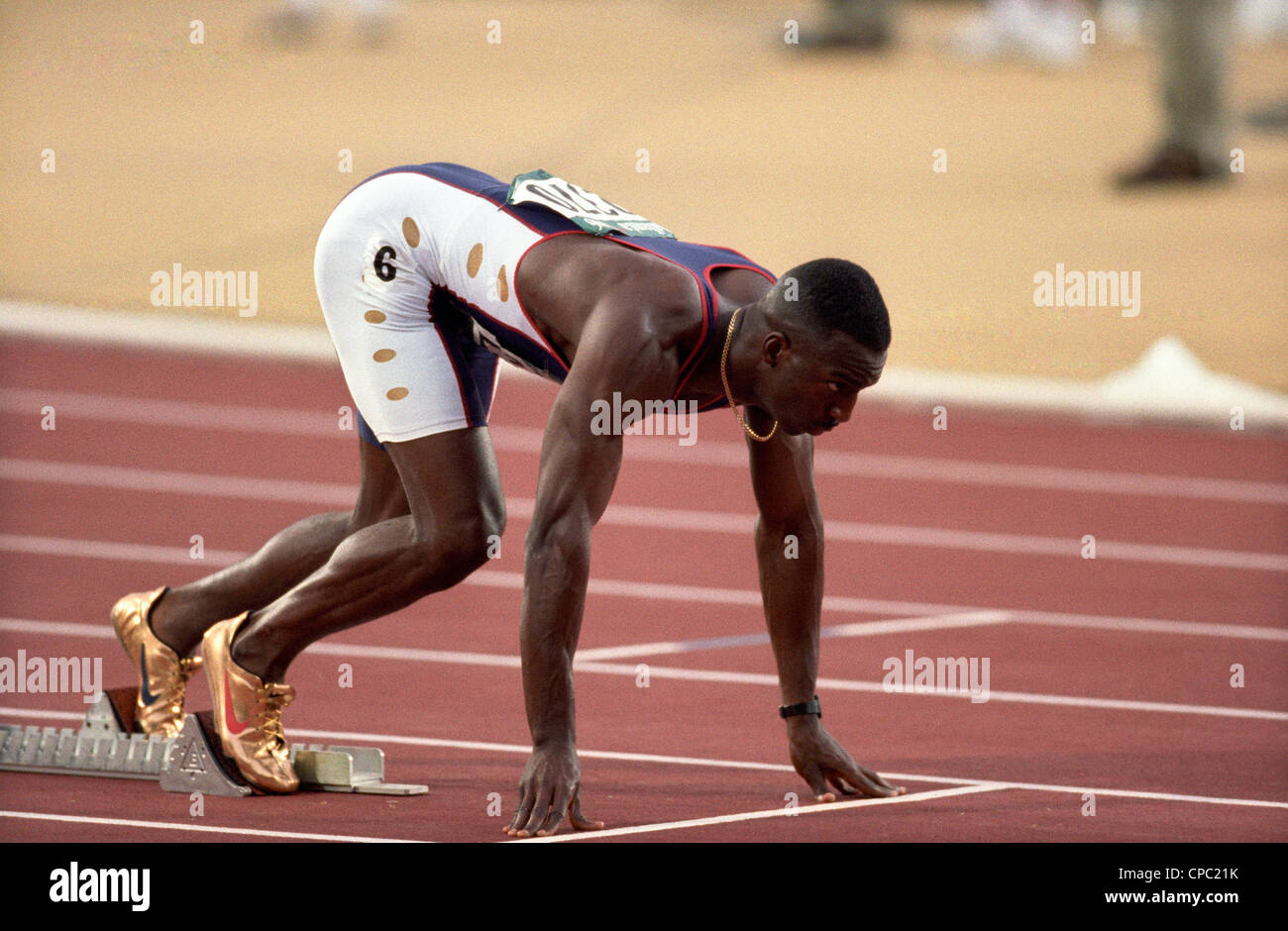 Michael johnson running Banque de photographies et d’images à haute ...