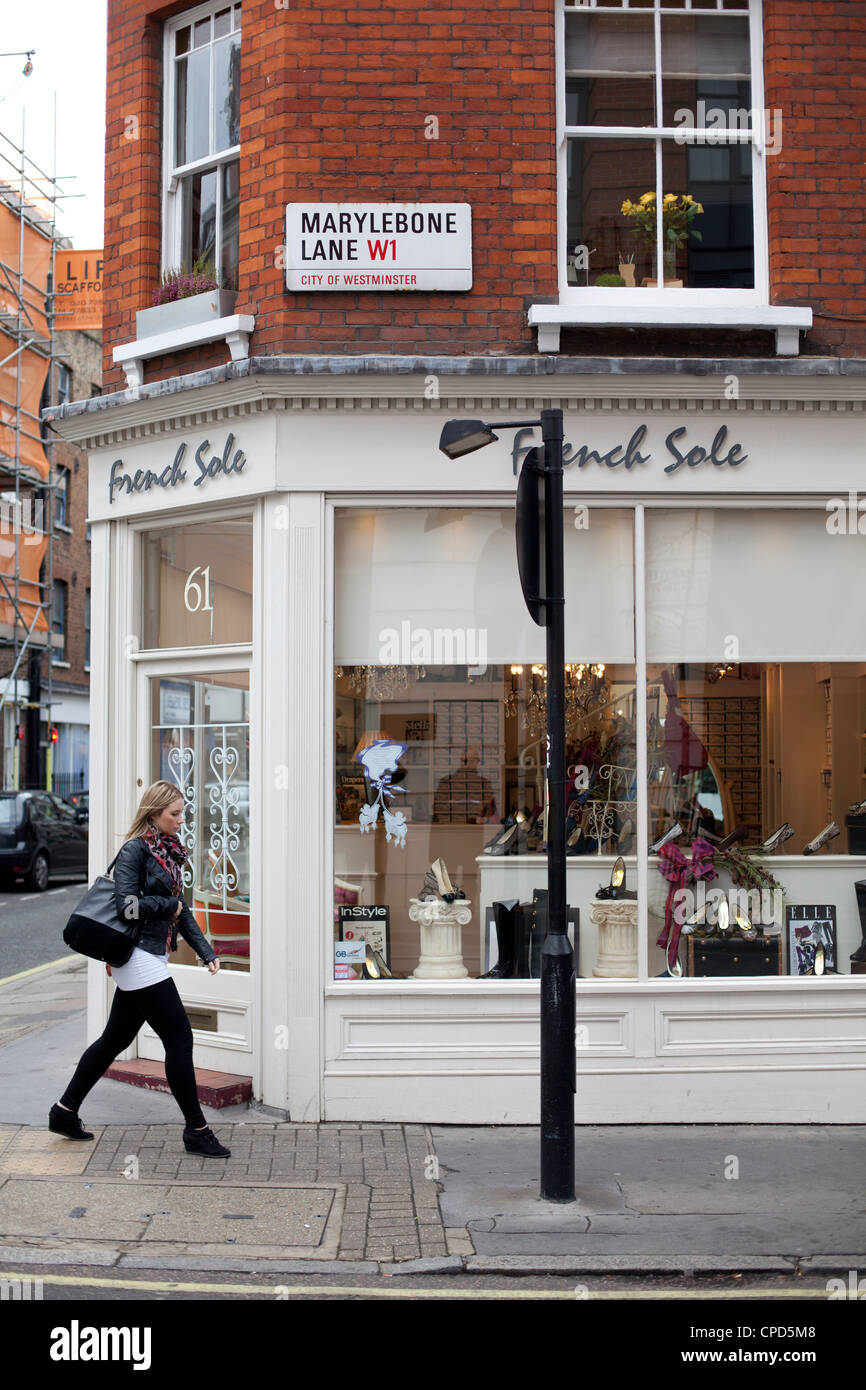 Marylebone lane Banque de photographies et d’images à haute résolution ...