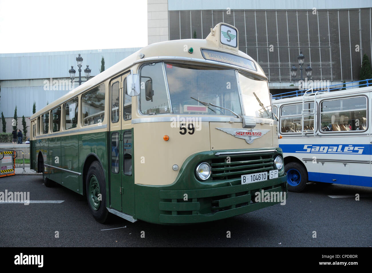 Chausson APU 53 bus français année 1955 propriétaire TMB Classic Rallye ...